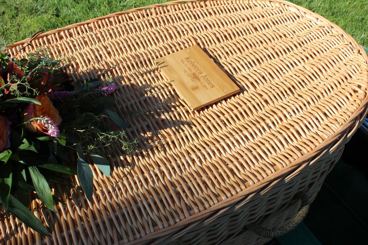 Bamboo Casket Plaques (engraved) – Funeral Direct